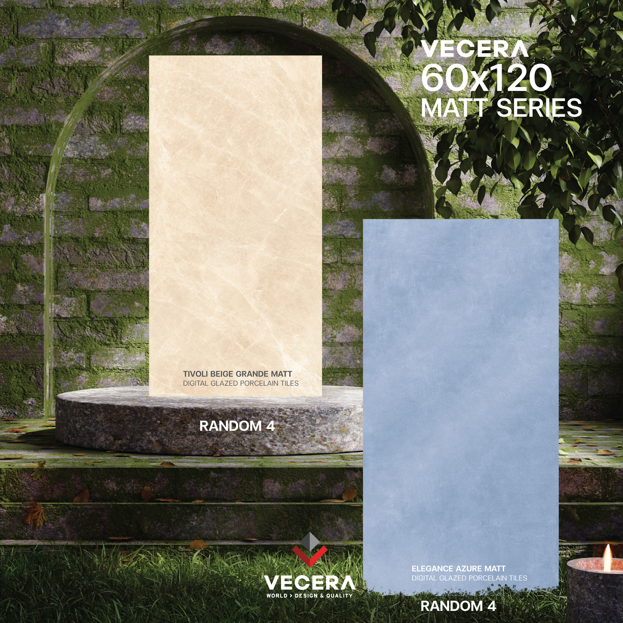 Vecera 60x120 Matt Series - Vecera Tiles